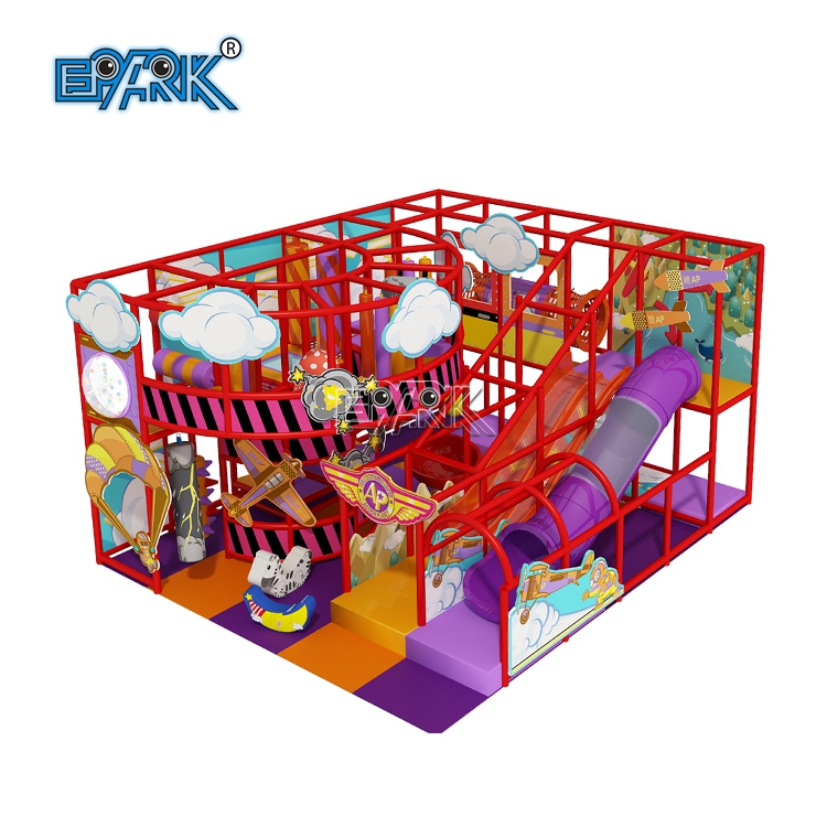 Multi-Theme Soft Play Equipment Sets Kids Indoor Playground With Big ...