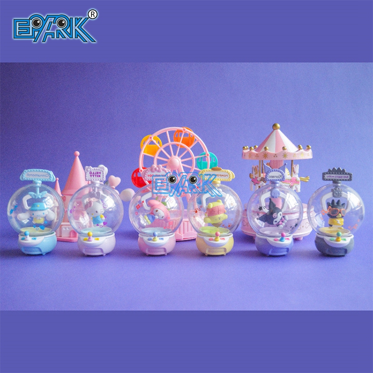 Plastic Mini Small Toy Capsule For Vending Machine Gashapon