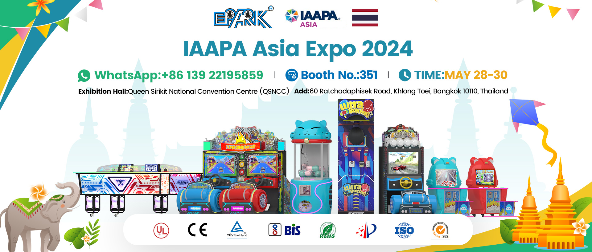 Join Us at IAAPA EXPO In Thailand,Exhibition