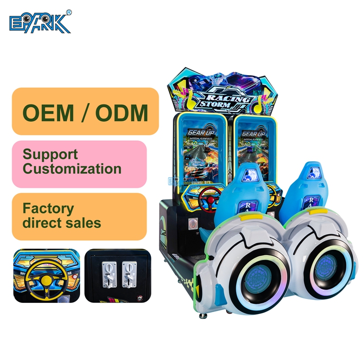Electronic Video Coin Operated Car Racing Arcade Game Machine,Racing ...